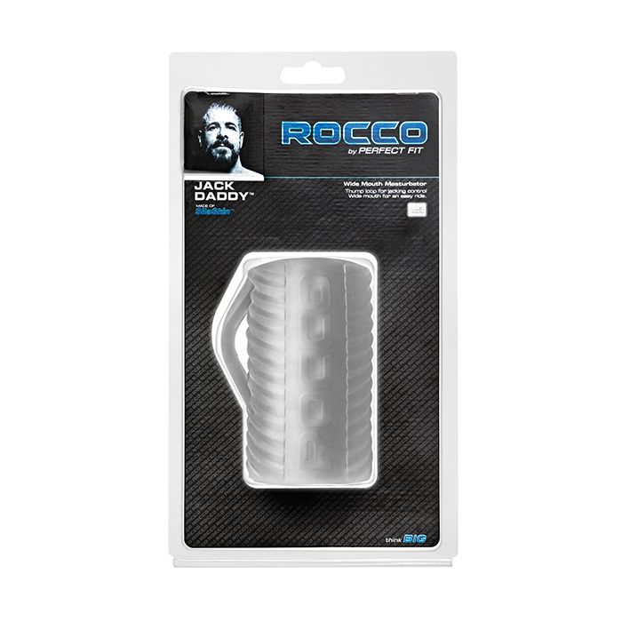 The Rocco Jack Daddy Stroker - Clear – Nefarious By Design
