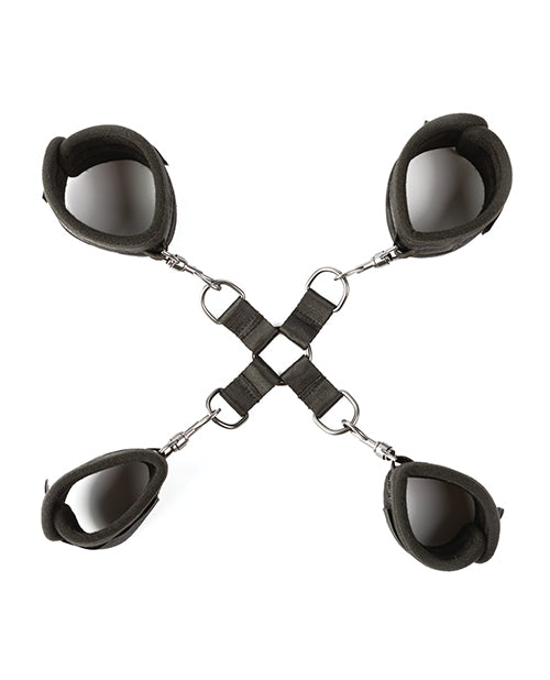 Sei Mio Hog Tied & Satisfied Hog Tie & Cuff Set - Black – Nefarious By ...