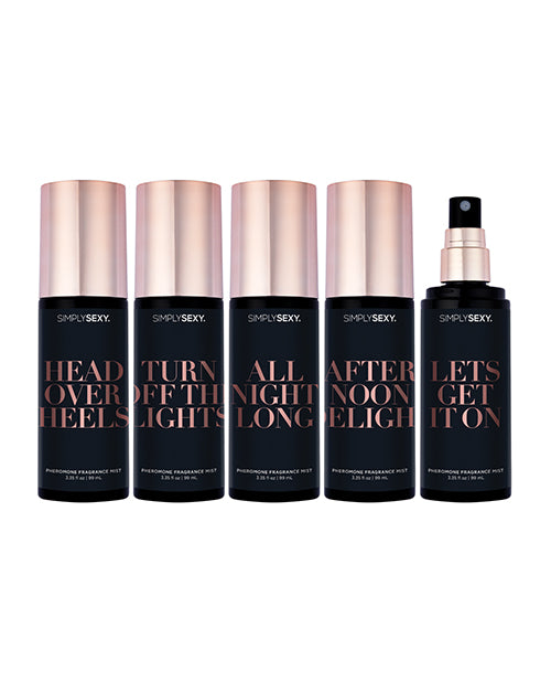 Simply Sexy Pheromone Body Mist Bundle 2 - 25 pcs – Nefarious By Design