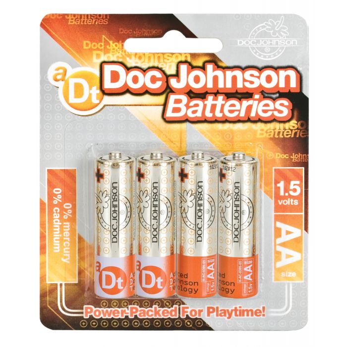 Doc Johnson Batteries - AA 4 Pack – Nefarious By Design