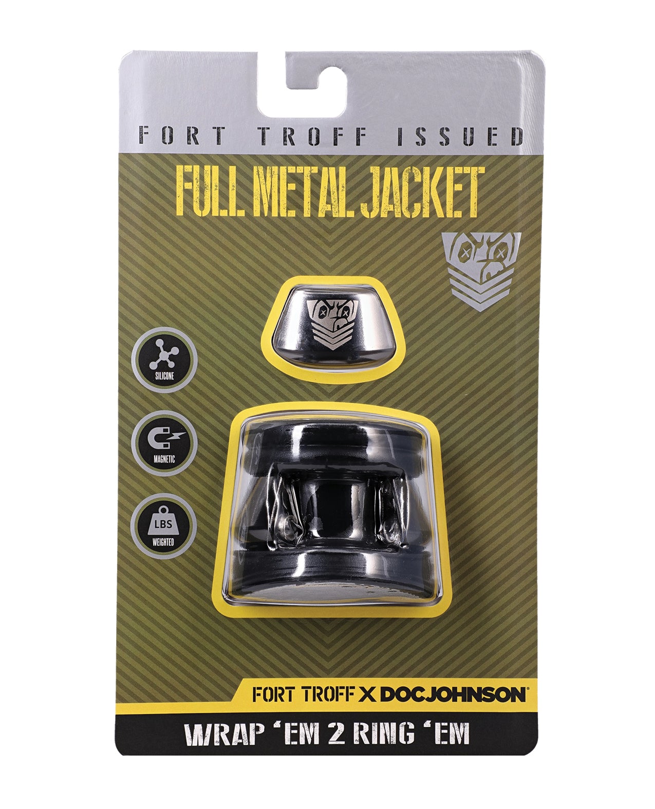 Fort Troff Full Metal Jacket Magno Ring Ball Stretcher - Black – Nefarious By Design