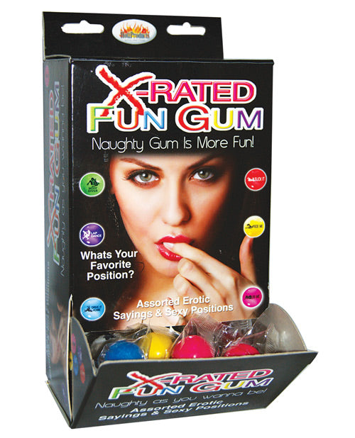 X-Rated Fun Gum Fishbowl - Asst. Bowl of 90 – Nefarious By Design