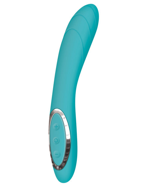 Adam And Eve G Gasm Curve Rechargeable Vibrator Teal Nefarious By Design