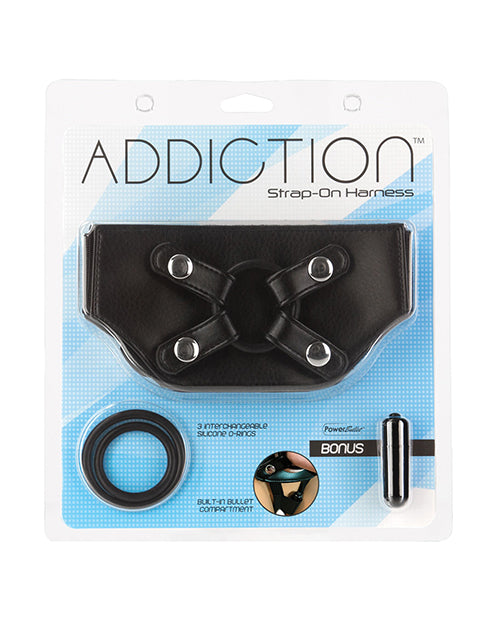 Addiction Strap On Harness - Black – Nefarious By Design