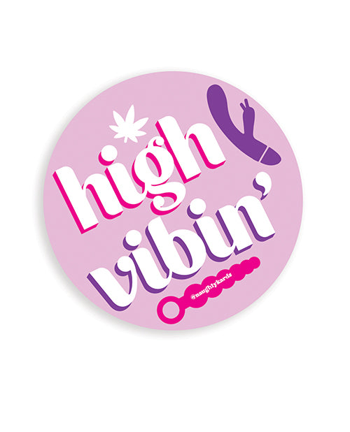 High Vibin' 420 Sticker - Pack Of 3 – Nefarious By Design