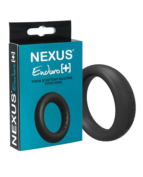 Nexus Enduro Plus Silicone Cock Ring - Black – Nefarious By Design