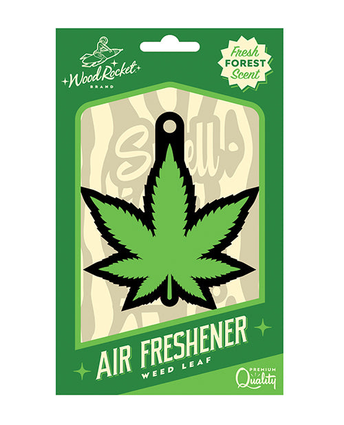 Wood Rocket Green Leaf Air Freshener - Forest – Nefarious By Design