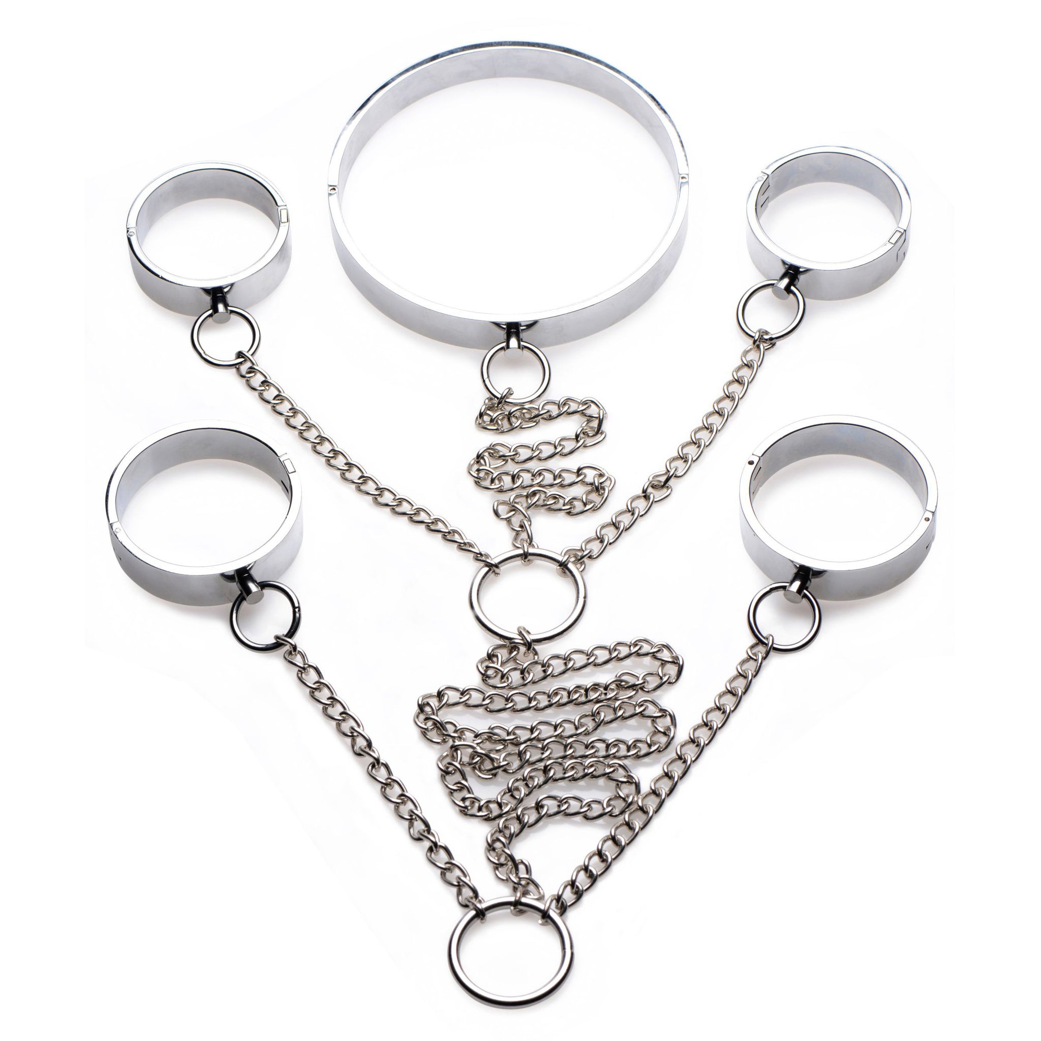 5 Piece Stainless Steel Shackle Set - – Nefarious By Design
